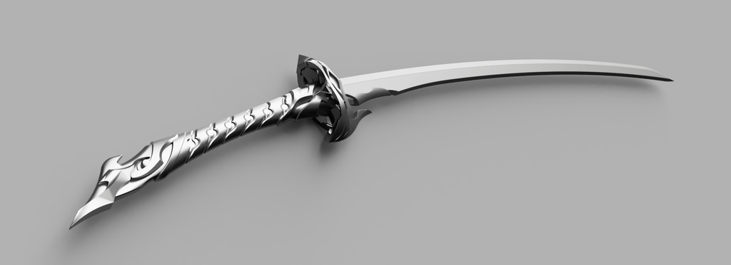 Acheron's Sword and Sheath [3D Print Files] DangerousLadies