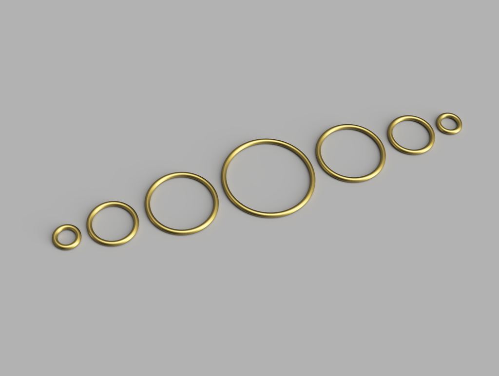 Basilio's Rings [3D Print Files] DangerousLadies