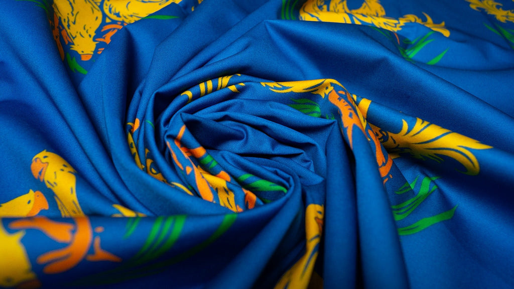 Cloud's Ocean Chocobo Fabric DangerousLadies