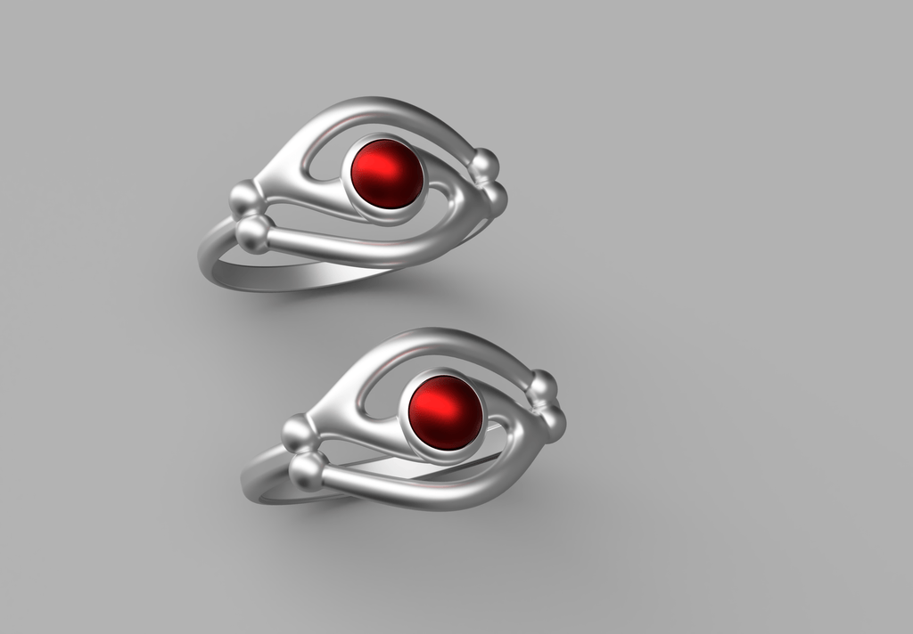 Elphaba's Pinkie Rings [3D Print Files] DangerousLadies