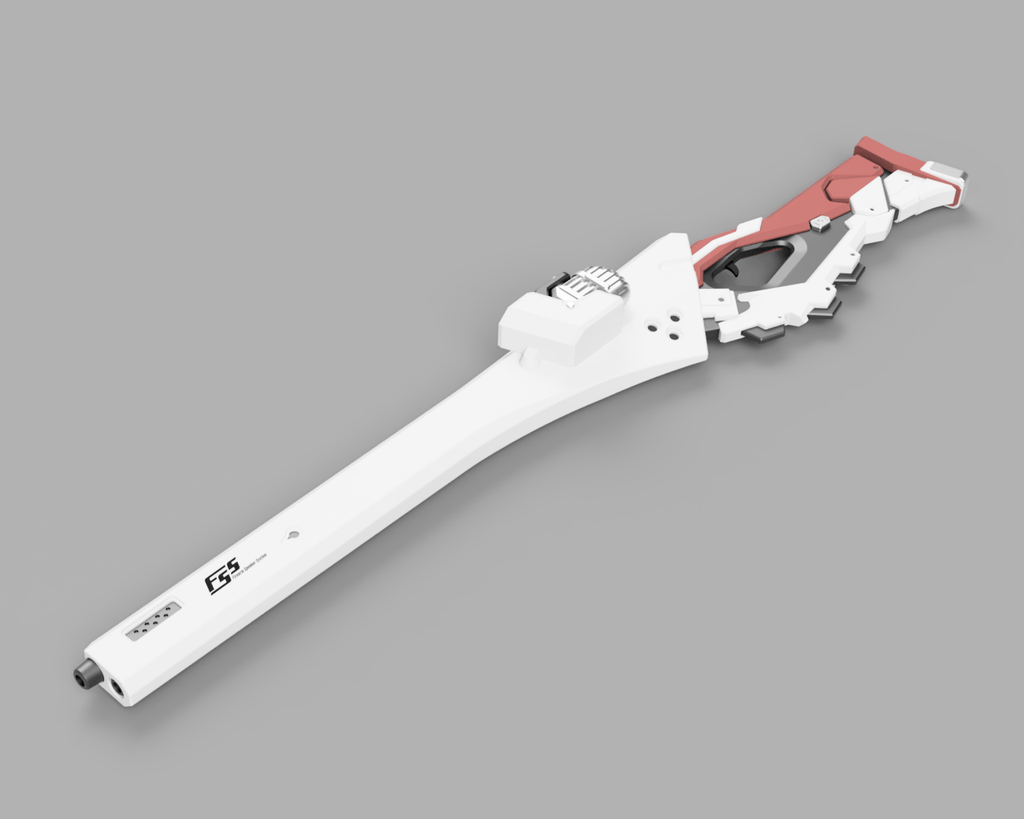 Elphelt Valentine's Ms. Charlotte Rifle [3D Print Files] DangerousLadies