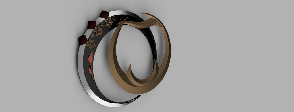 Enchufla Dancer Chakram [3D Print Files] DangerousLadies