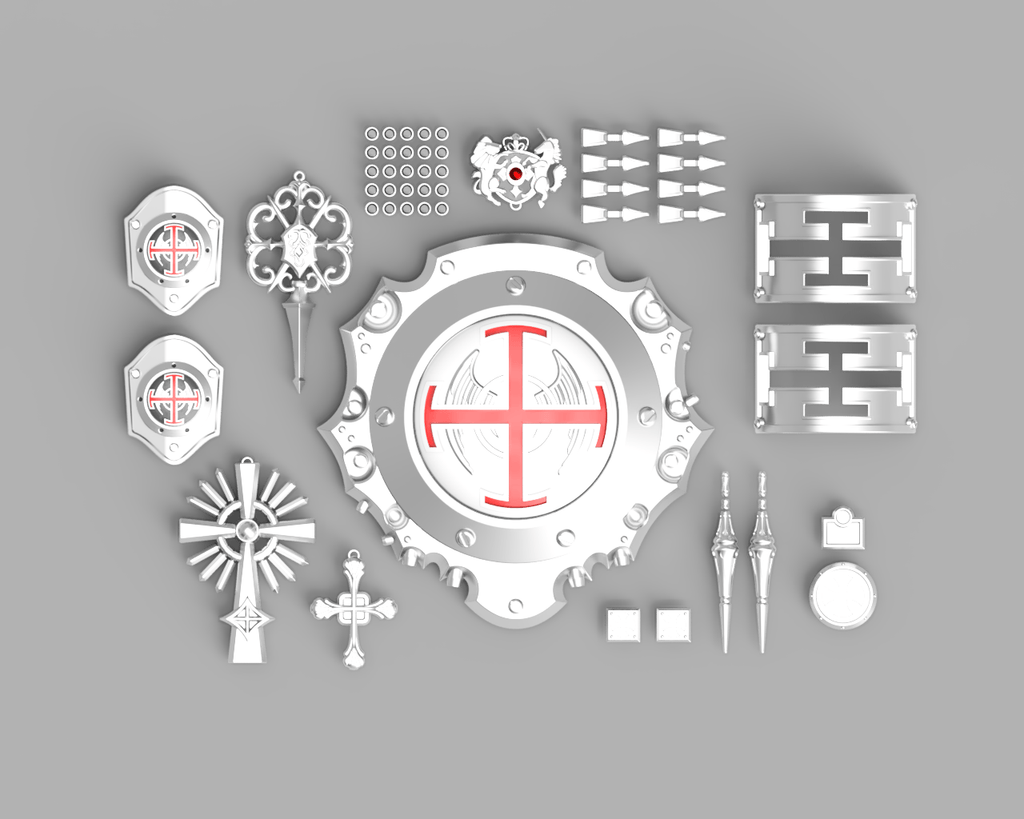Esther Blanchett's Accessories [3D Print Files] DangerousLadies