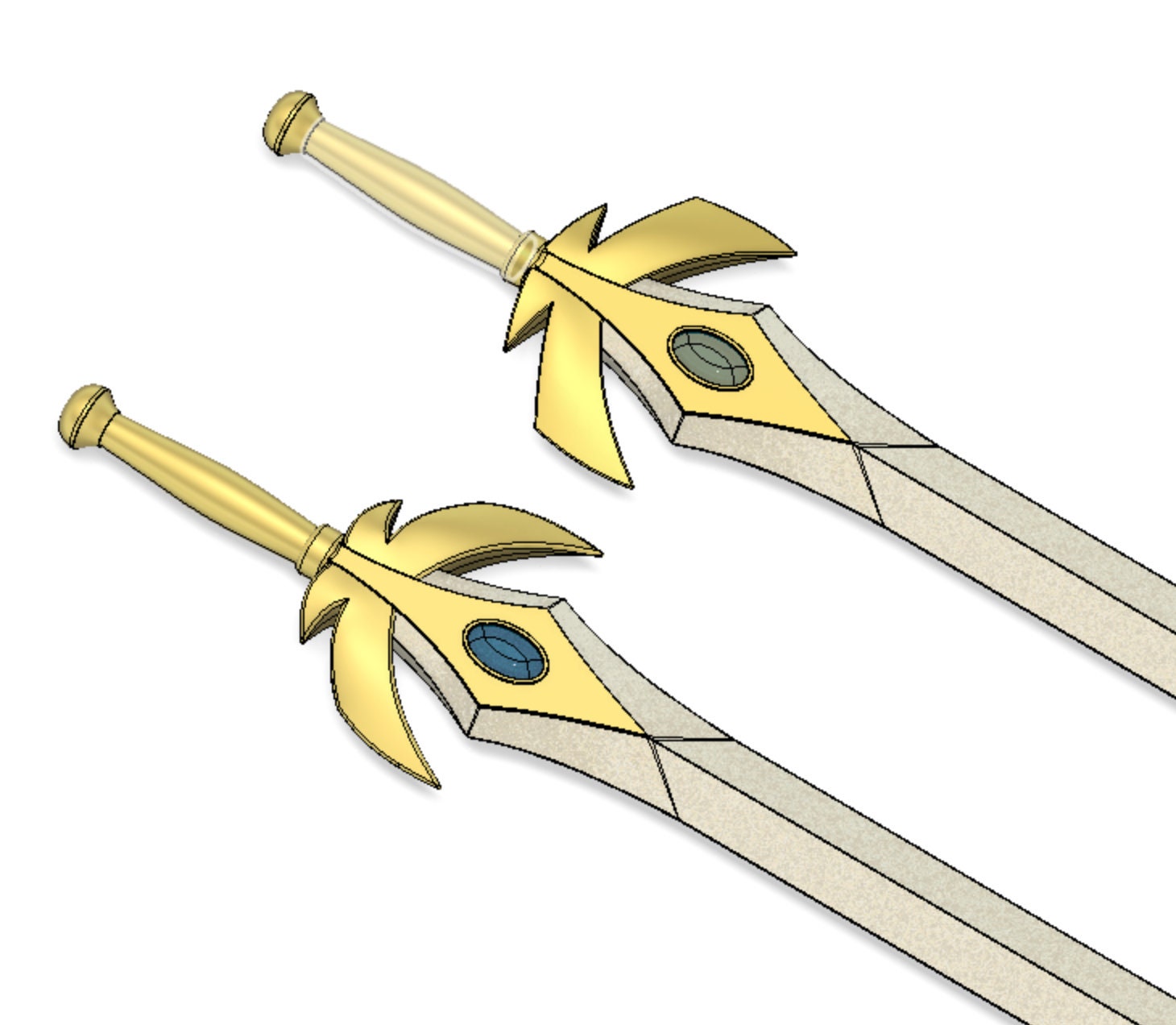 She-Ra's Sword of Protection Finale Version [3D Printed Kit ...