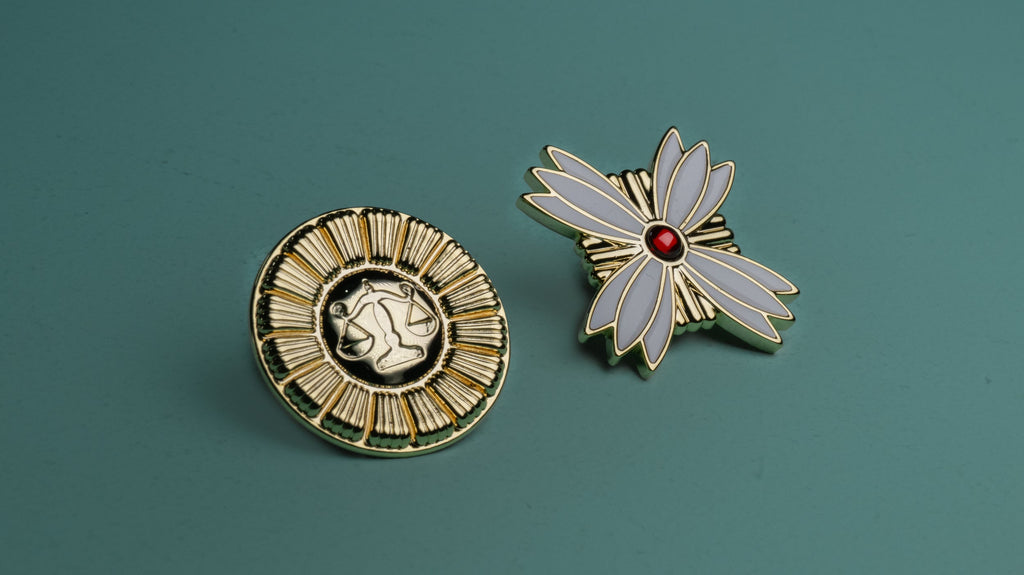 Japanese Attorney Badges [Brass + Gold Plating] DangerousLadies
