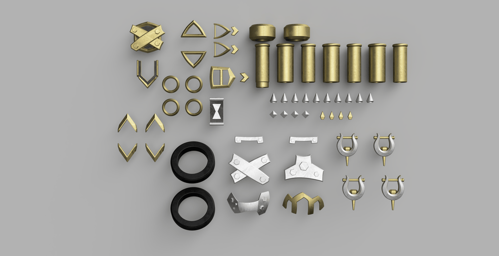 Jinx's Arcane Accessories [3D Print Files] DangerousLadies