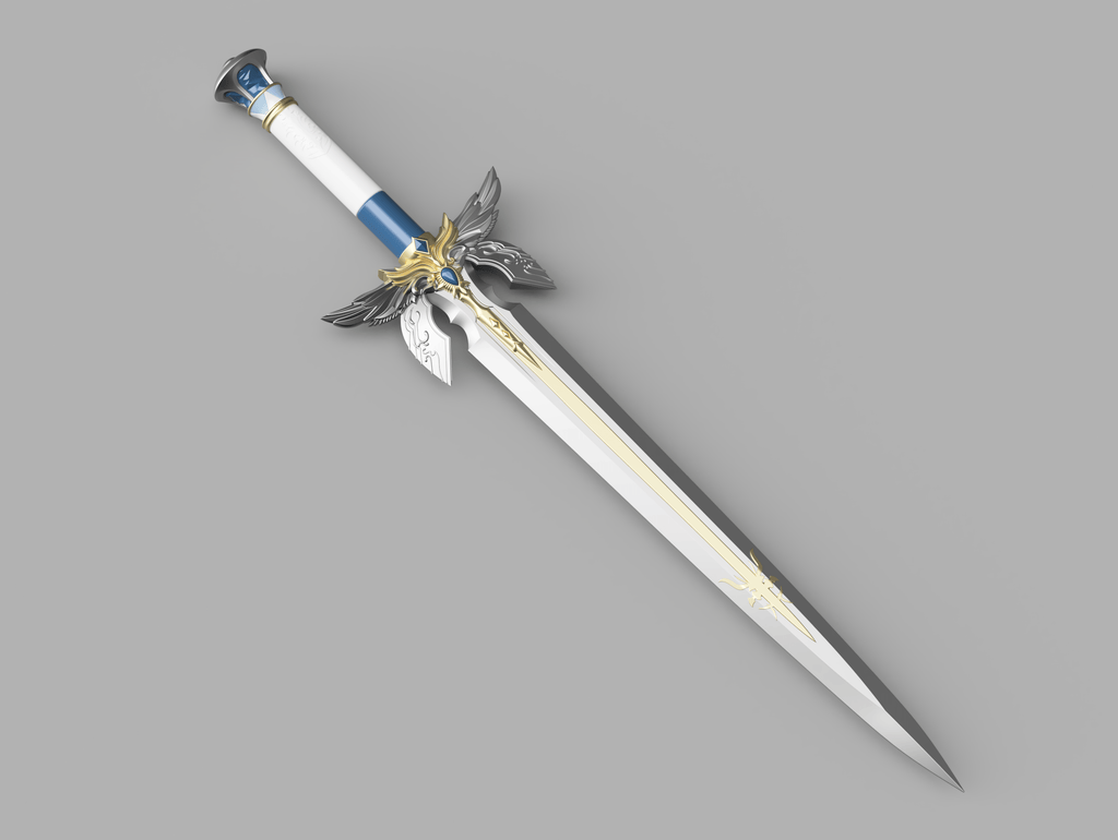 Lightbringer Paladin Sword [3D Print Files] DangerousLadies