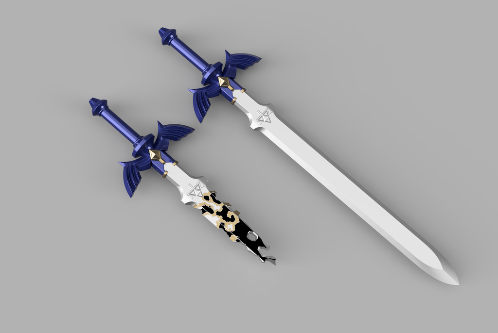 Link's BOTW and TOTK Master Sword [3D Print Files] DangerousLadies