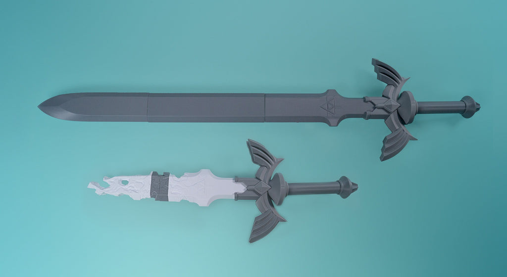 Link's BOTW and TOTK Master Sword [3D Printed Kit] DangerousLadies