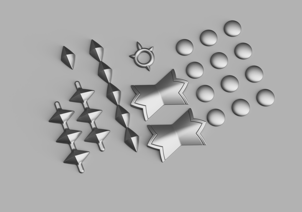 Marnie's Accessories [3D Print Files] DangerousLadies