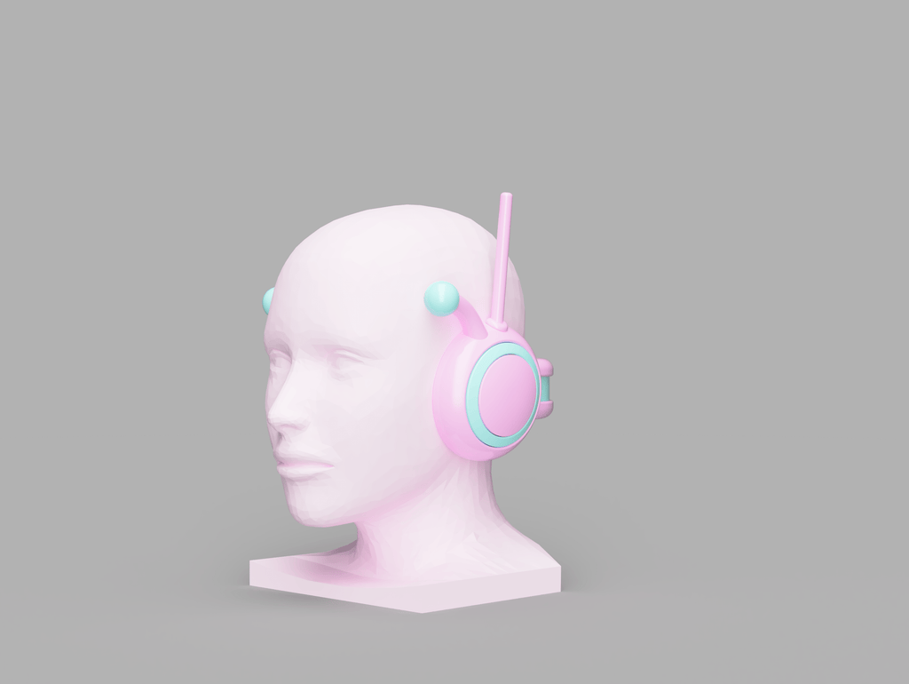 Nami's Egghead Island Headset [3D Print Files] DangerousLadies