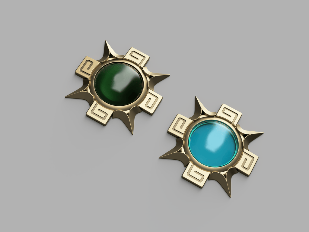 Natlan Vision Gems [3D Print Files] DangerousLadies