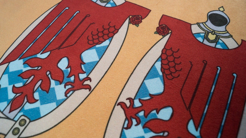 Strohl's Back Heraldry Fabric DangerousLadies