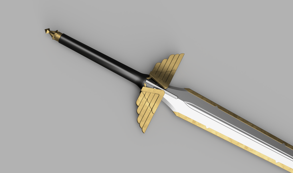 Titan's Throne-Cleaver Sword [3D Print Files] DangerousLadies