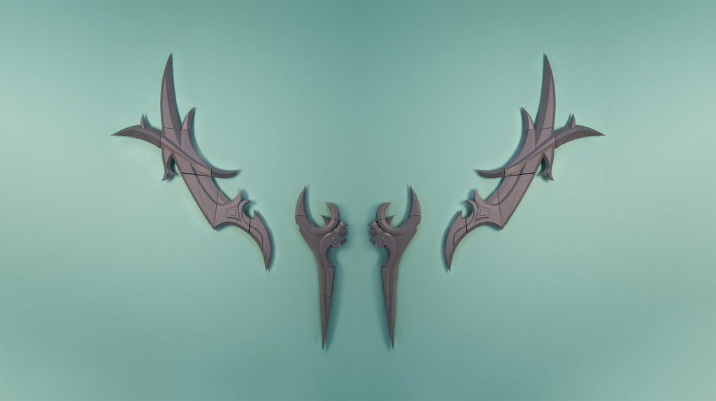 Varus' Snow Moon Bow [3D Printed Kit] DangerousLadies