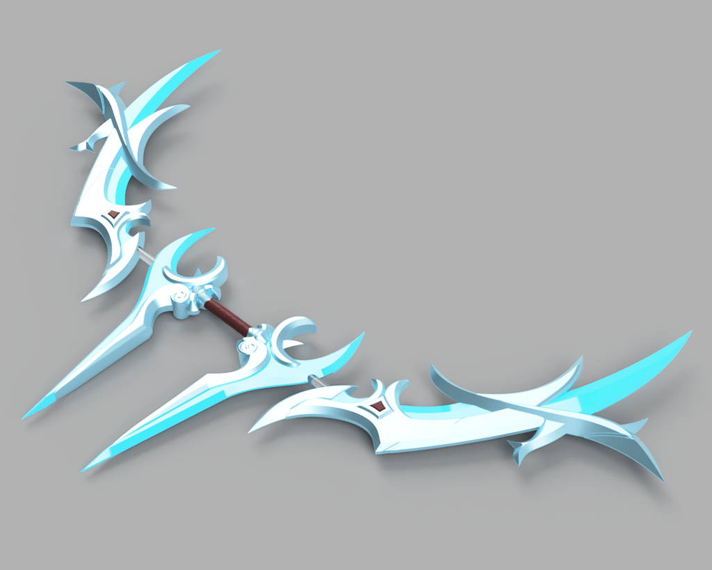 Varus' Snow Moon Bow [3D Print Files] DangerousLadies