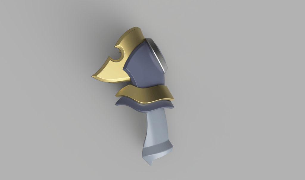 Ventus's Shoulder Pauldron [3D Print Files] DangerousLadies