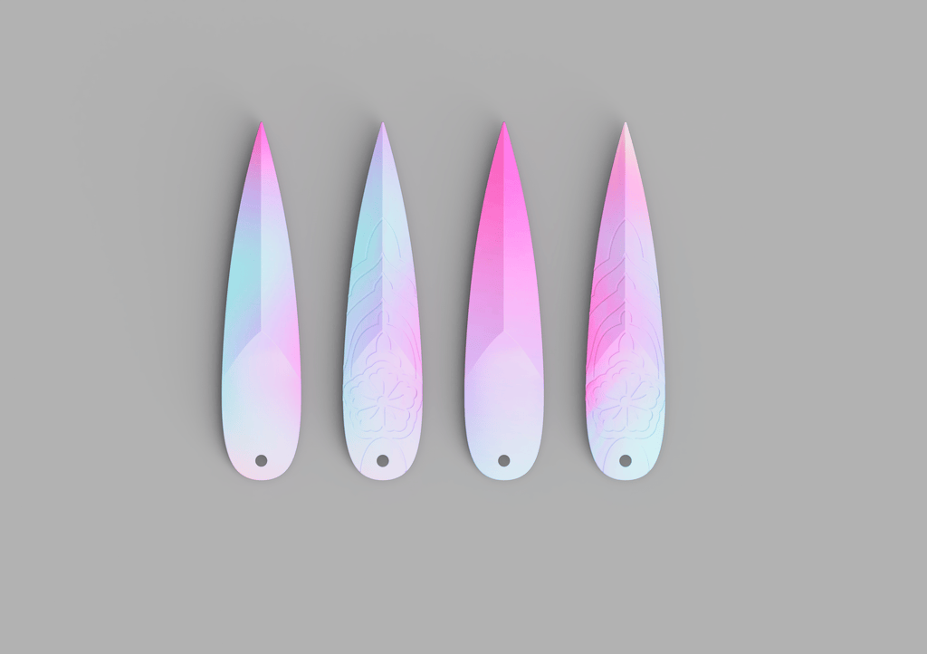 Zoey's Shin-kal Throwing Knives [3D Print Files] DangerousLadies