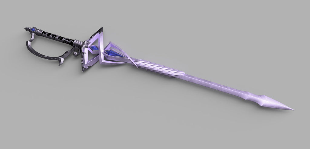 Alisaie's Hailstorm Rapier [3D Print Files] DangerousLadies