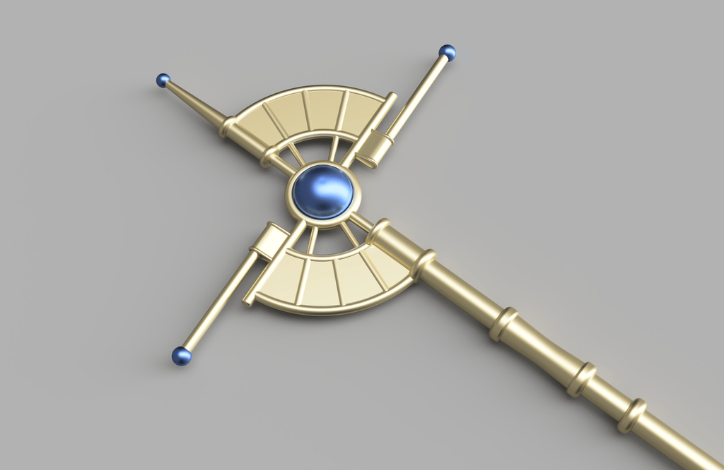 Belldandy's Battle Staff [3D Print Files] DangerousLadies