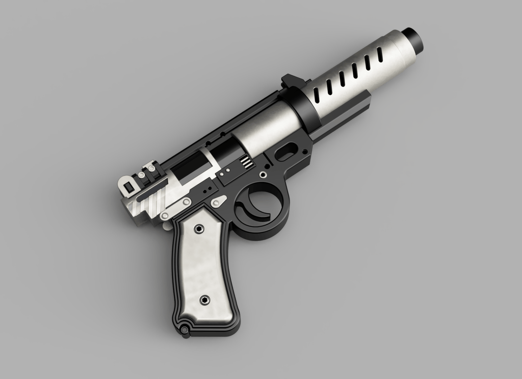 Cal Kestis's Combustion Blaster [3D Print Files] DangerousLadies
