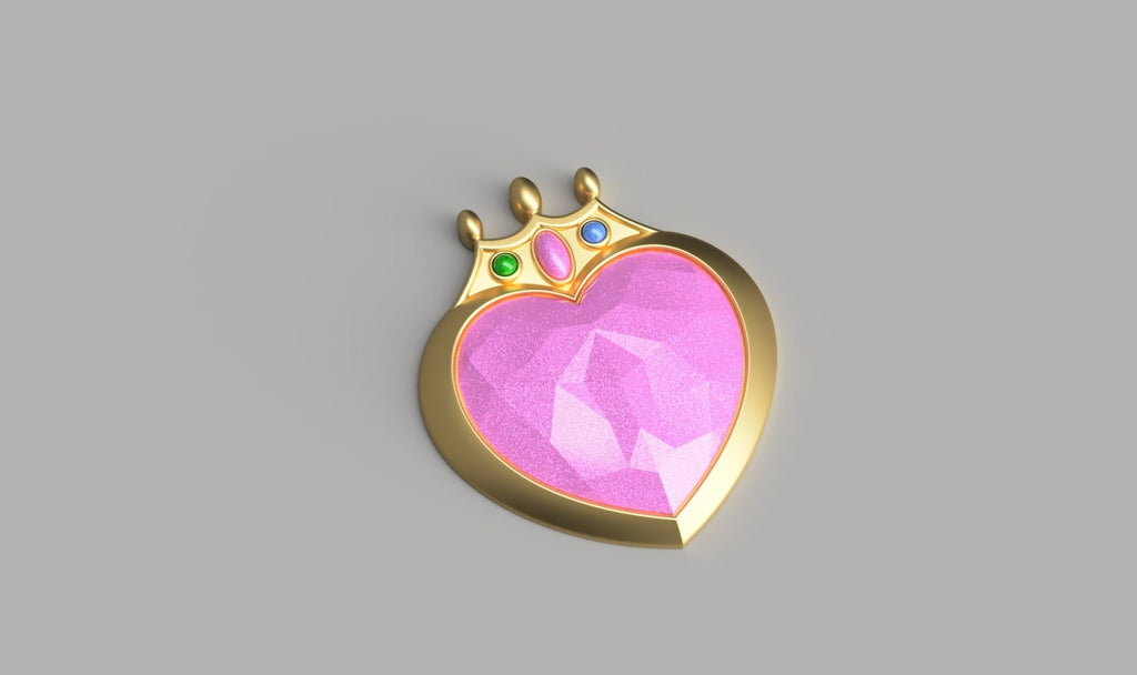 Chibi Moon's Prism Heart Compact [3D Print Files] DangerousLadies