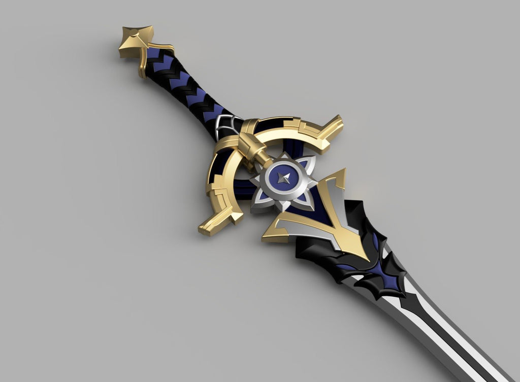 Cinnabar Spindle Sword [3D Print Files] DangerousLadies