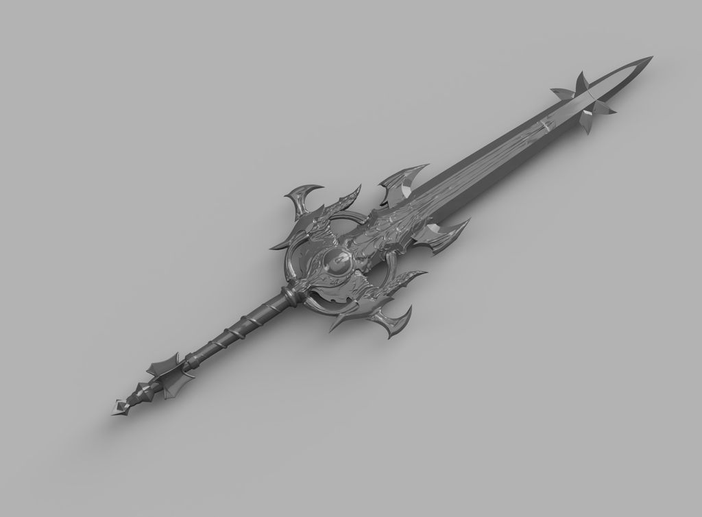 Deathbringer Sword [3D Print Files] DangerousLadies