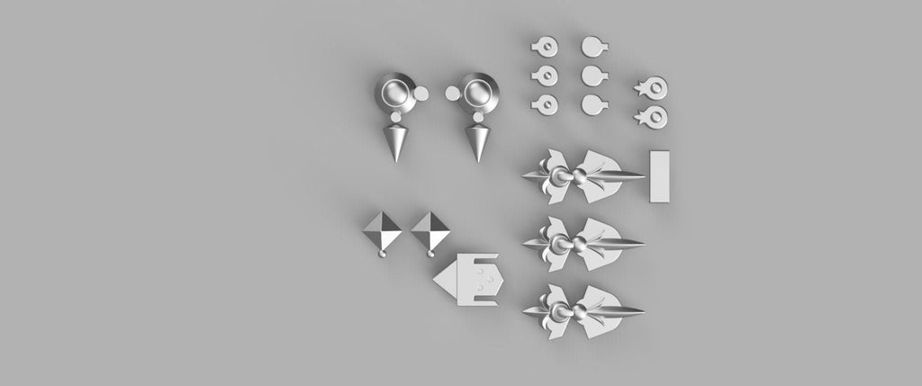 Felix's Timeskip Accessories [3D Print Files] DangerousLadies