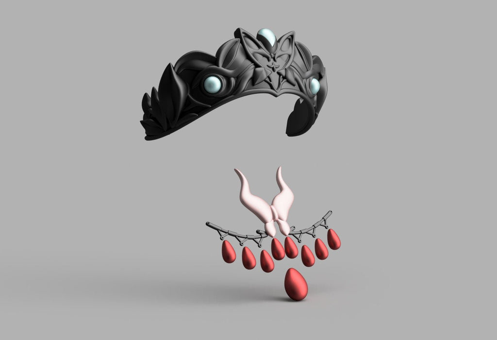 Feo Ul's Titania Accessories [3D Print Files] DangerousLadies