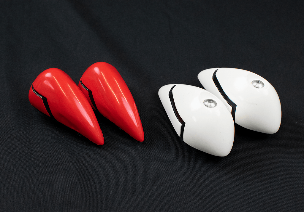 Asuka and Rei's Mech Hair Clips DangerousLadies