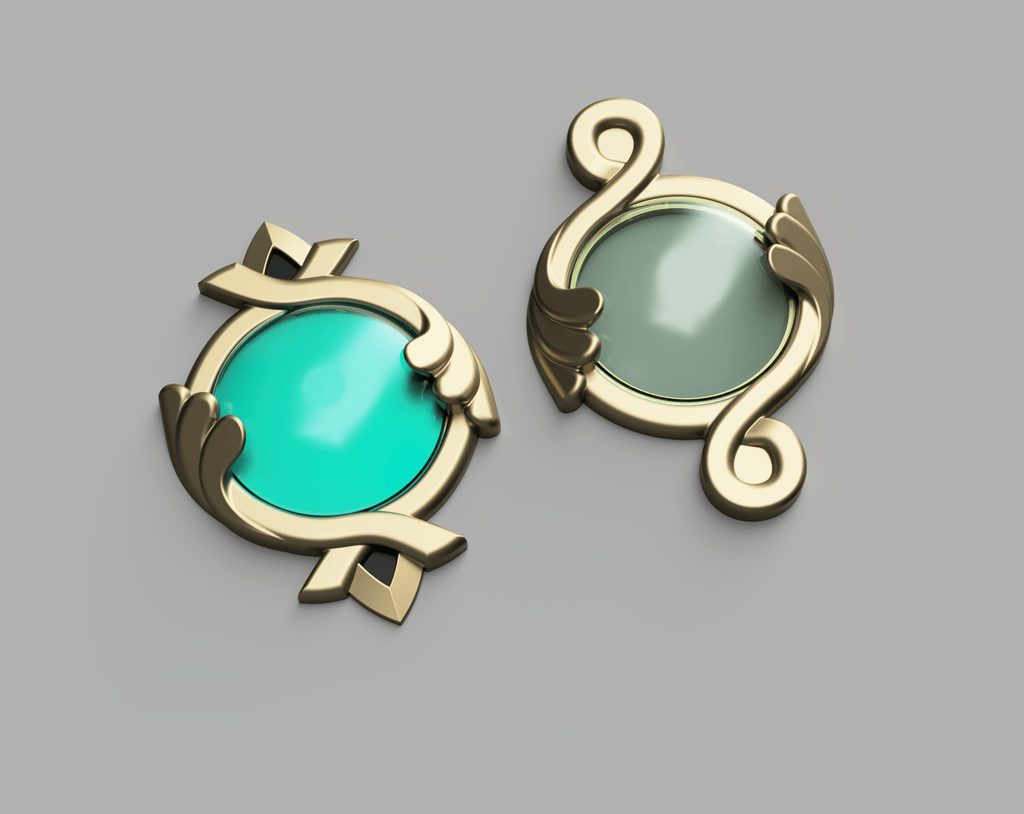 Fontaine Vision Gems [3D Print Files] DangerousLadies