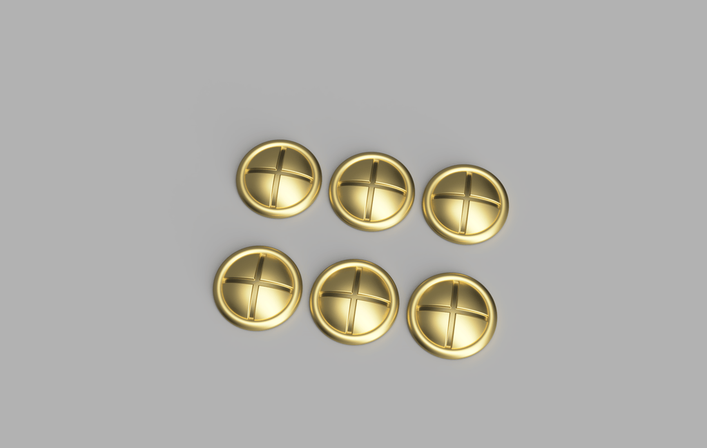 Gekkoukan High Buttons [3D Print Files] - Persona 3 Cosplay ...