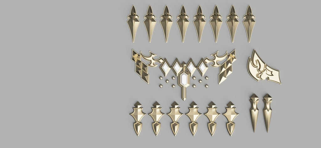 G'raha Tia's Crystal Exarch Small Accessories [3D Print Files ...