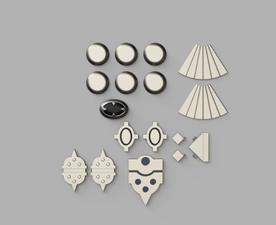 Hubert's Timeskip Accessories [3D Print Files] DangerousLadies