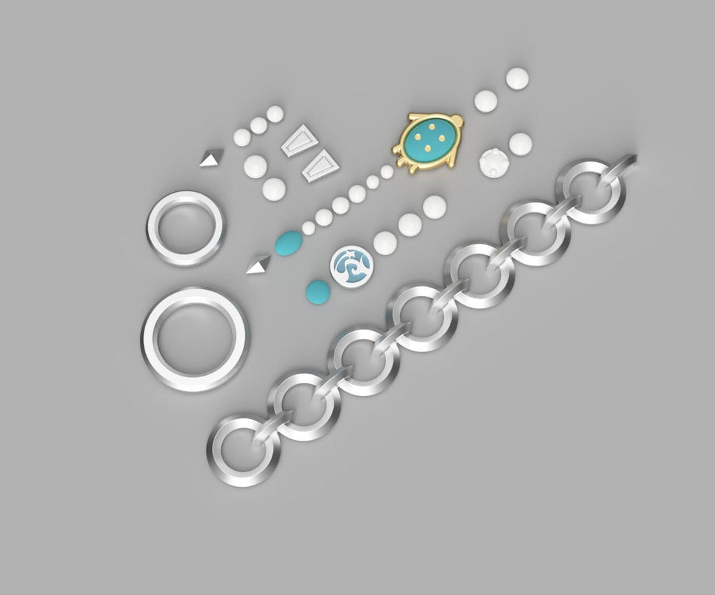 Jean's Sea Breeze Accessories [3D Print Files] DangerousLadies