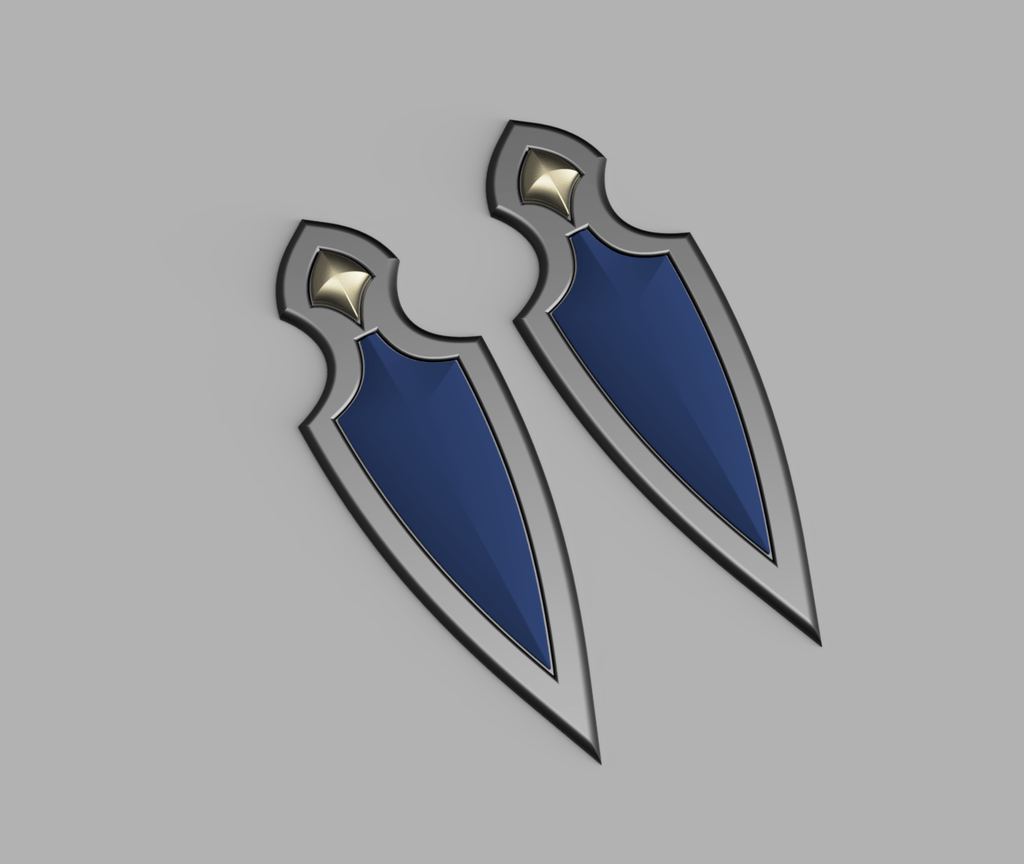 Kaeya's Shin Pieces [3D Print Files] DangerousLadies