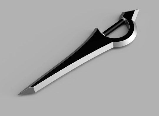 Kite's Sword [3D Print Files] DangerousLadies