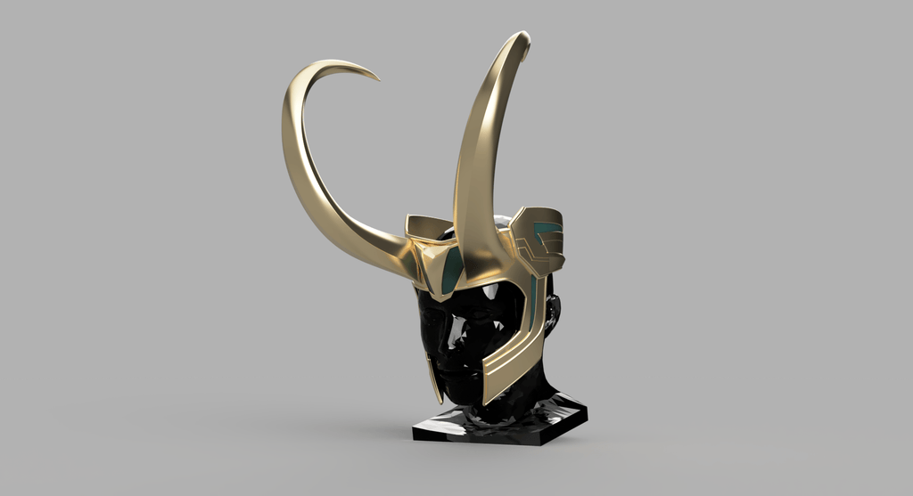Loki's Ragnarok Helmet [3D Print Files] DangerousLadies