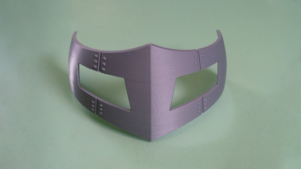 Makoto's Mask and Knuckle Dusters [3D Printed Kit] DangerousLadies