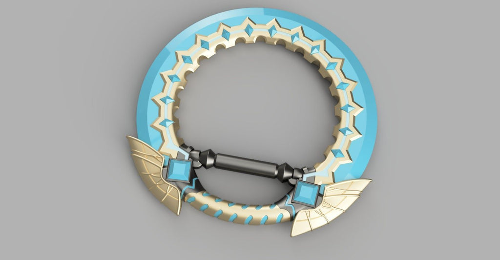 Nia's Chakram Rings [3D Print Files] DangerousLadies