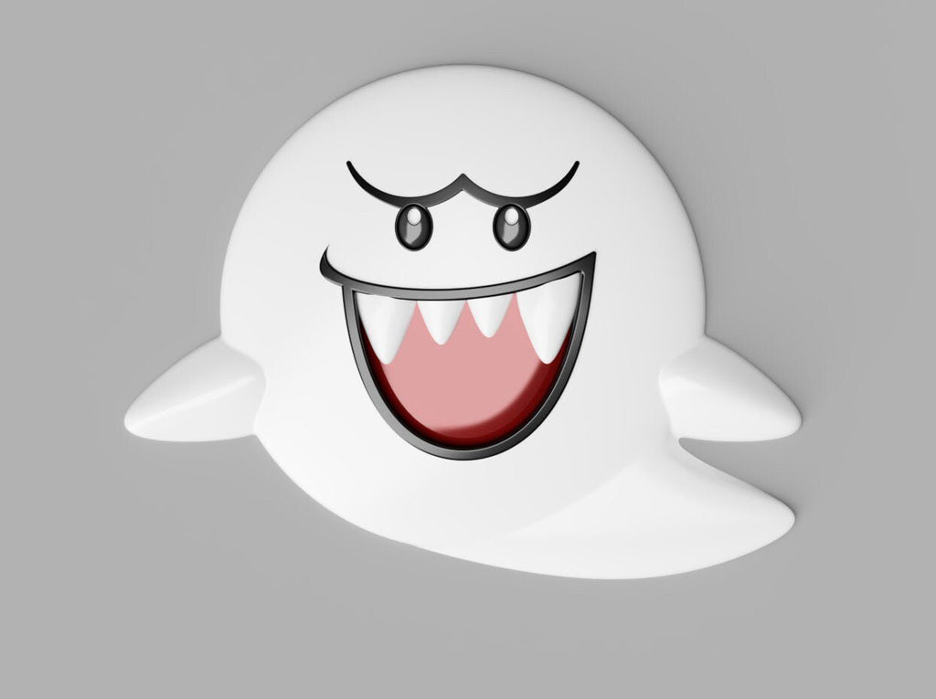 Peach's Boo Mask Fascinator [3D Print Files] DangerousLadies