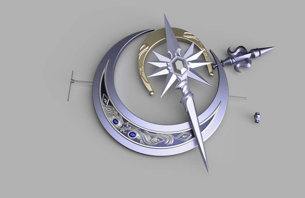 Procyon Star Globe Astrologian's Arm [3D Print Files] DangerousLadies