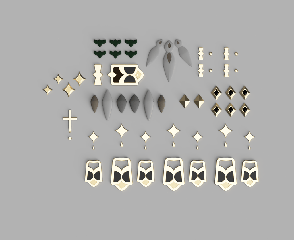 Razor's Accessories [3D Print Files] DangerousLadies