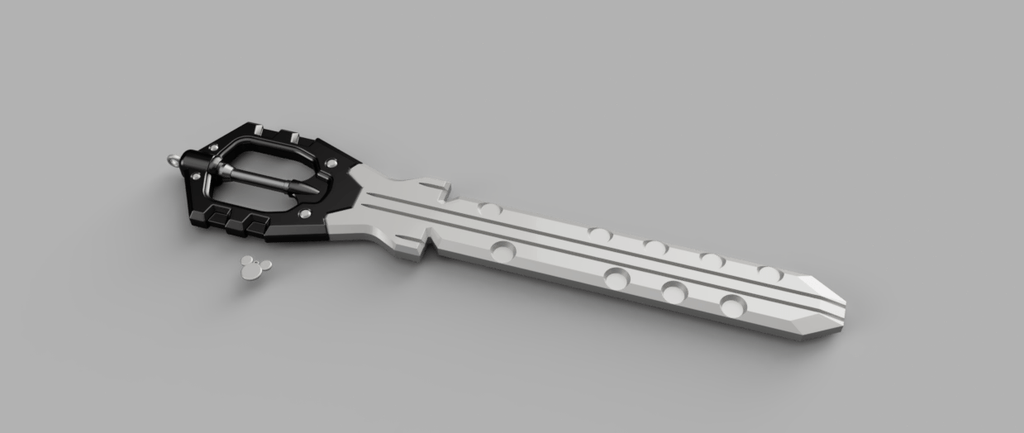 Riku's Braveheart Keyblade [3D Print Files] DangerousLadies