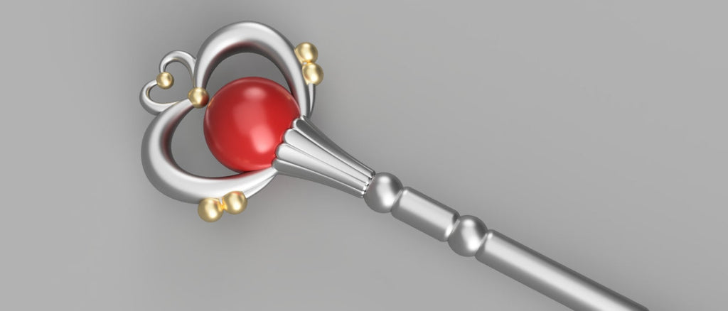 Sailor Pluto's Garnet Rod [3D Print Files] DangerousLadies