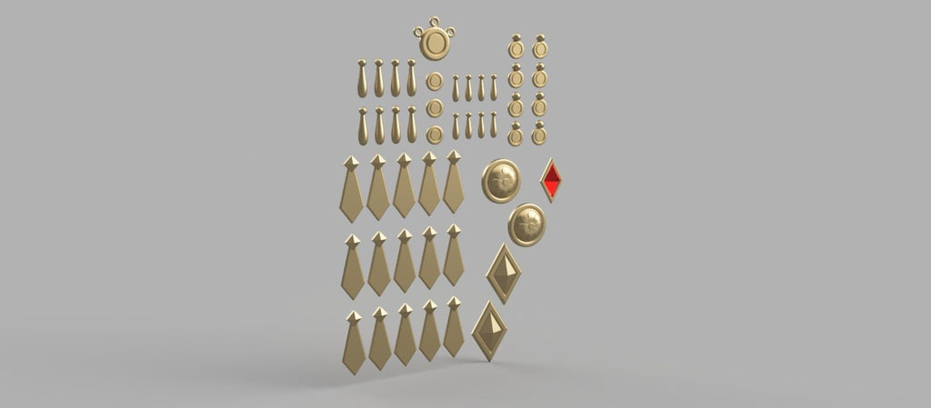 Three Houses' Dancer Accessories [3D Print Files] DangerousLadies