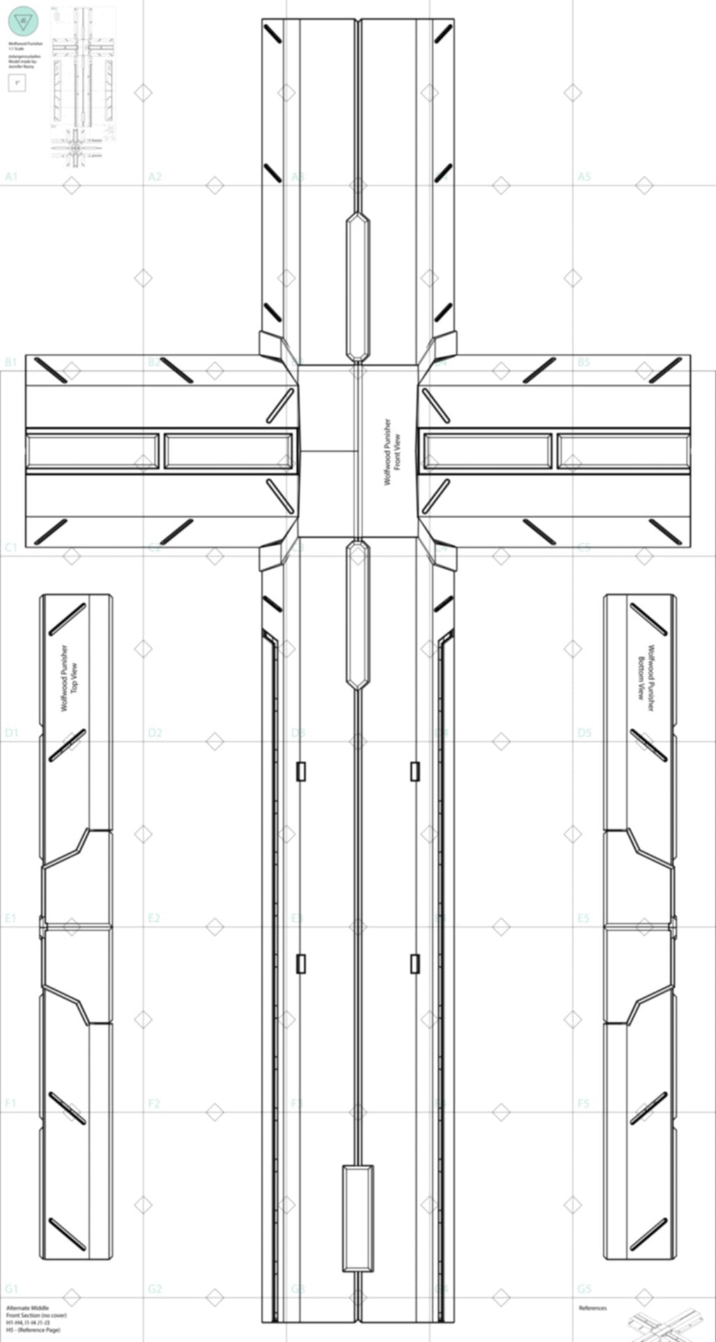 Wolfwood's Punisher [Digital Pattern] DangerousLadies