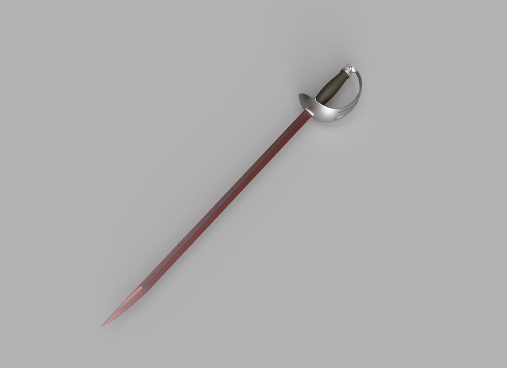 Wyll's Rapier [3D Print Files] DangerousLadies