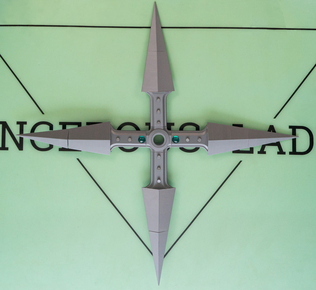 Yuffie's Shuriken Original Version [3D Printed Kit] DangerousLadies